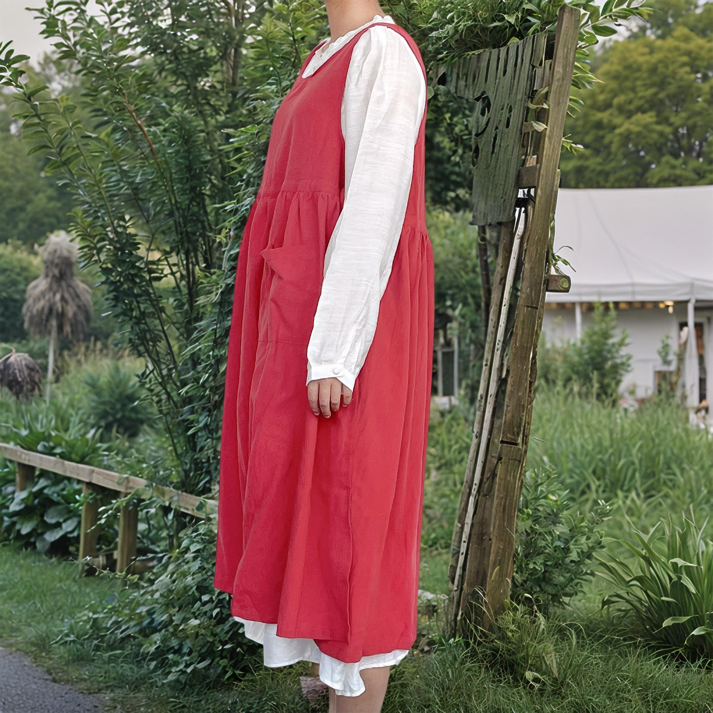 Vintage Japanese Style Aprons, Retro Apron, Aprons for Women, 6 Colors ...