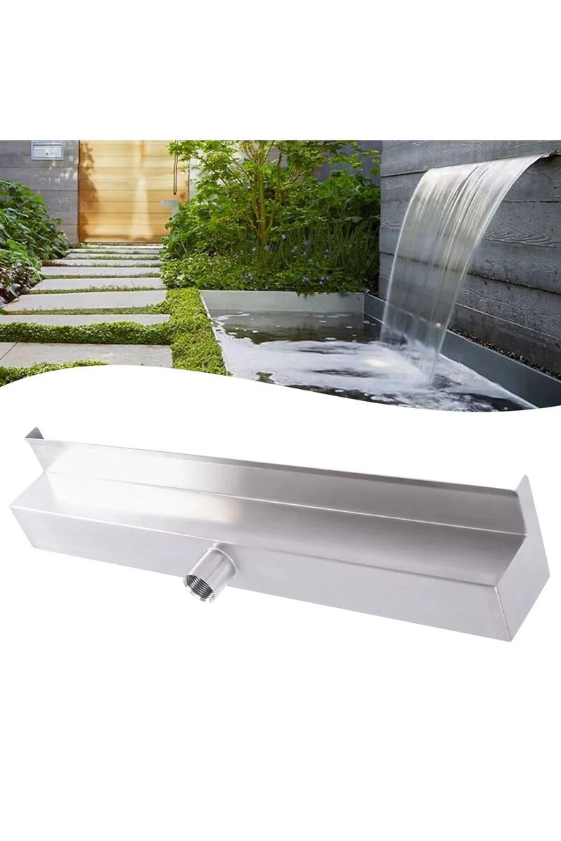 24''(60cm)waterfall Spillway Scupper - Stainless - Etsy