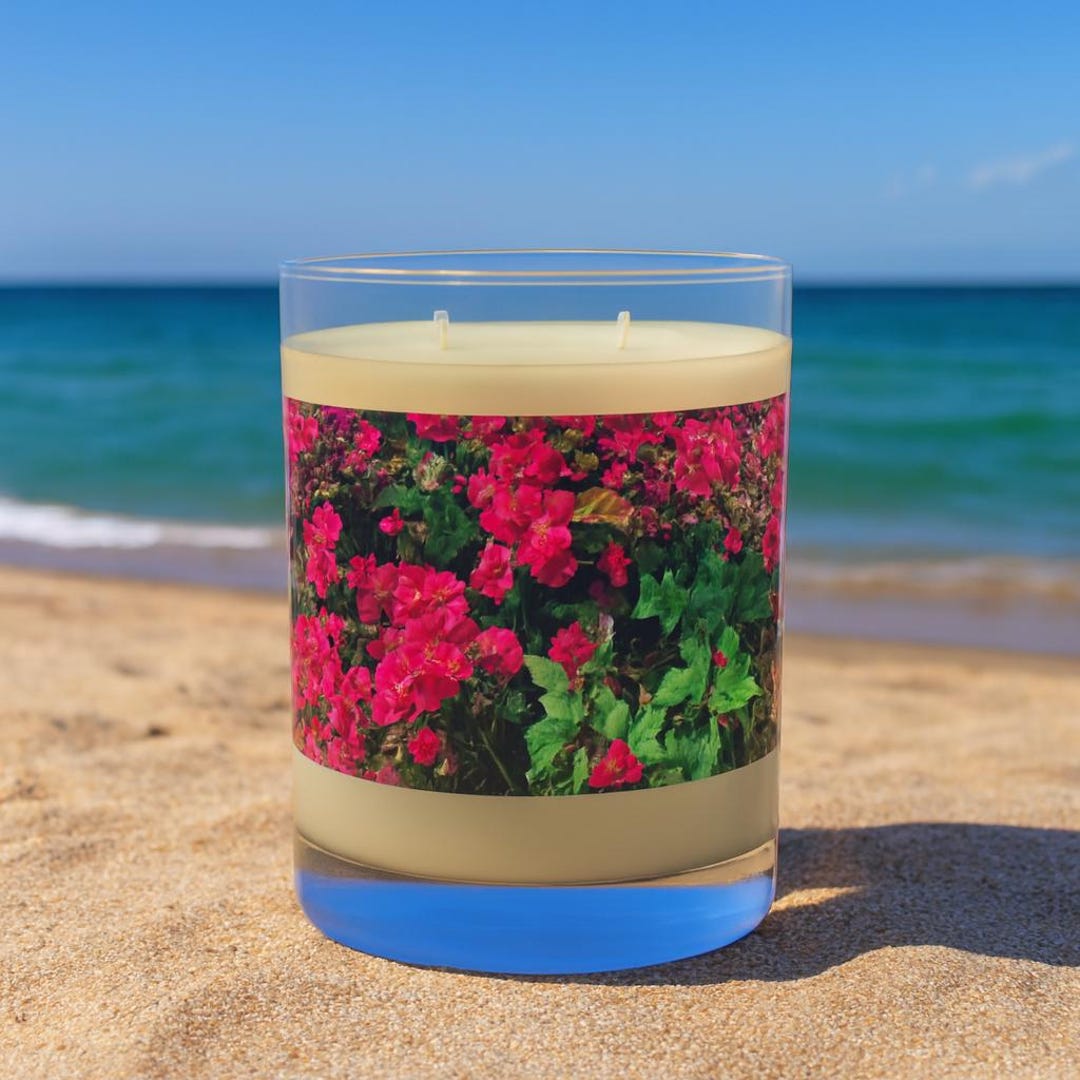 Bougainvillea Candle, Florida Keys Scent, Floral Soy Wax Candle - Etsy