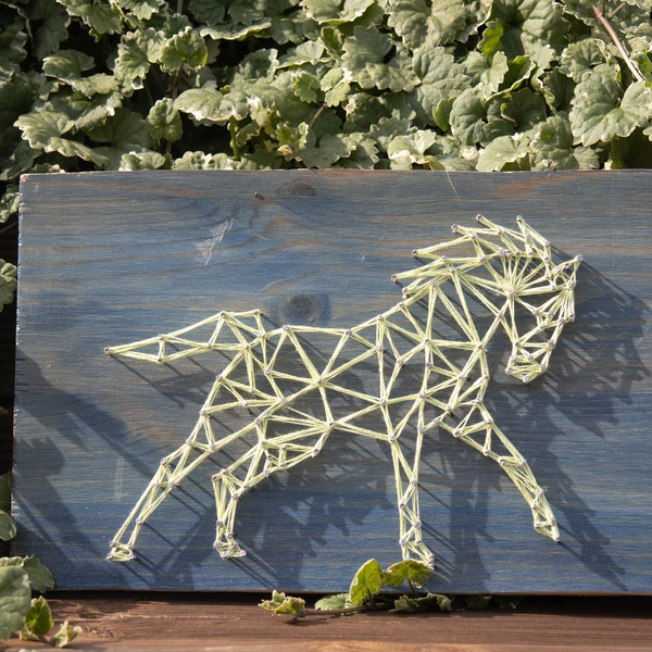 Geometric Horse Art - Etsy