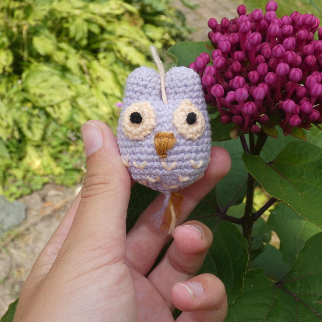 Ollie the Owl, Crochet Pattern, Stuffed Animal, Plush, Keychain, Owl ...