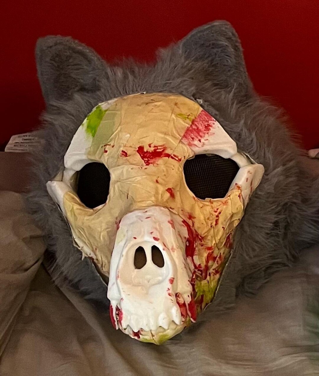 Skulldog Fursuit Head Mask Skully Dog - Etsy UK