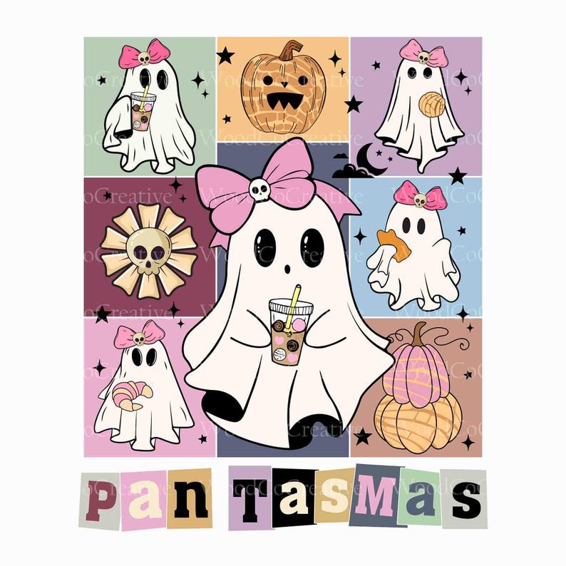 Pantasmas Png, Ghost PNG, Halloween Png, Spanish Halloween Png ...