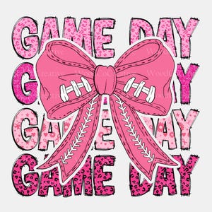 Football Game Day PNG, Breast Cancer Football Png, Breast Cancer ...