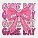 Football Game Day PNG, Breast Cancer Football Png, Breast Cancer ...