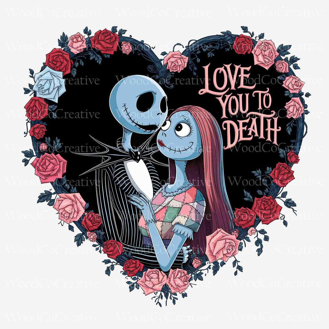 Nightmare Valentine Couple Png, Valentine Movie Couple Png, Halloween ...