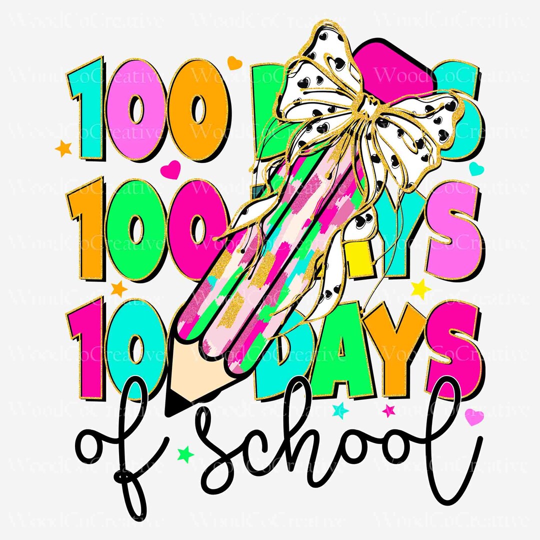 Checkered 100 Days of School PNG, 100 Days Sharper Png, Teacher 100 ...