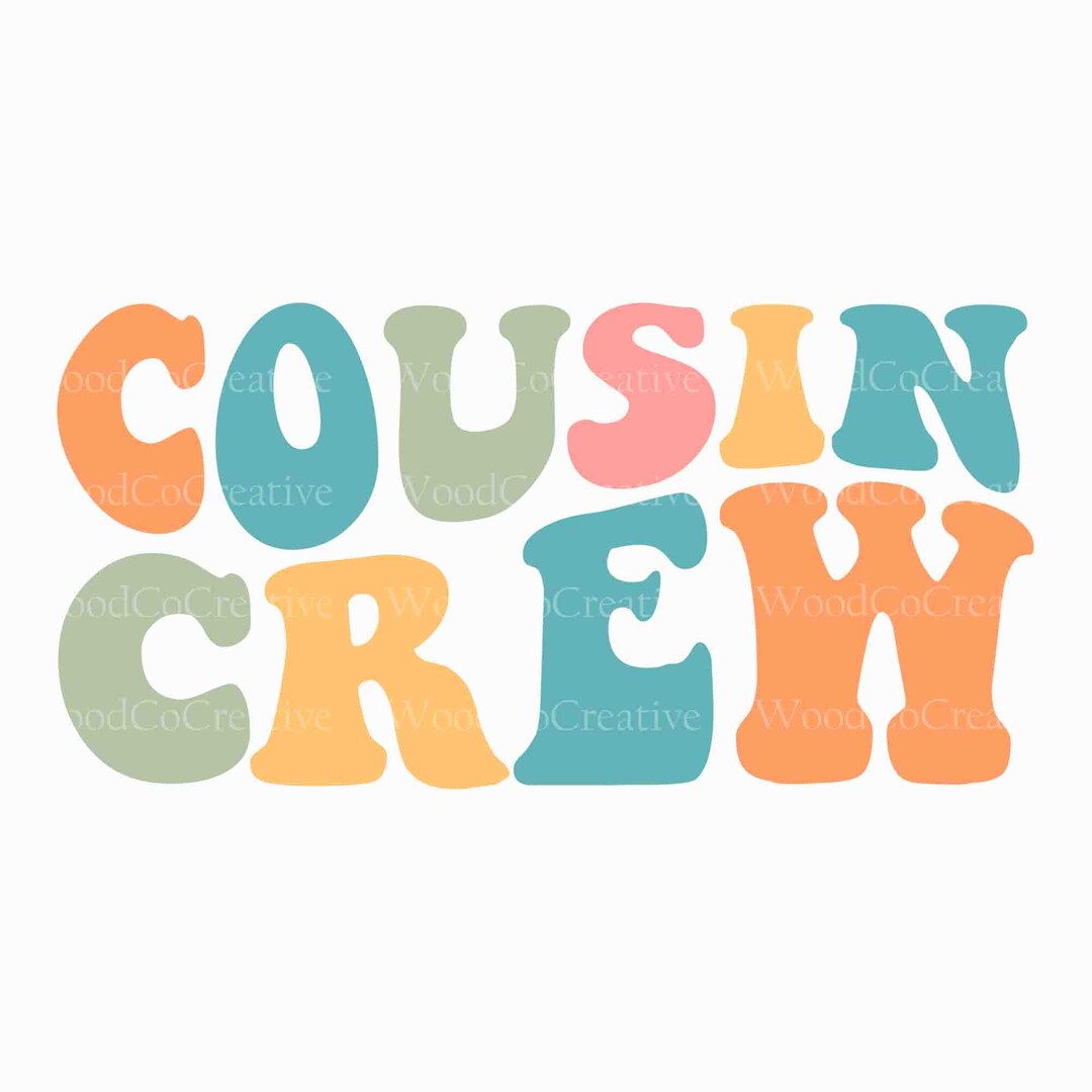 Cousin Crew Shirts for Kids Design SVG PNG, Family Trip Svg, Family ...