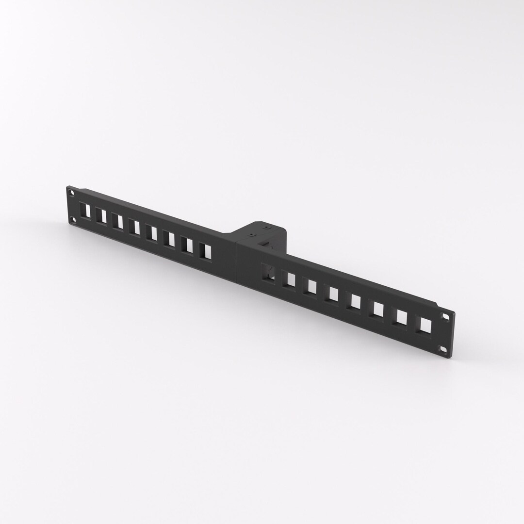 1U Rack Mount 19" — Keystone Panel - Etsy