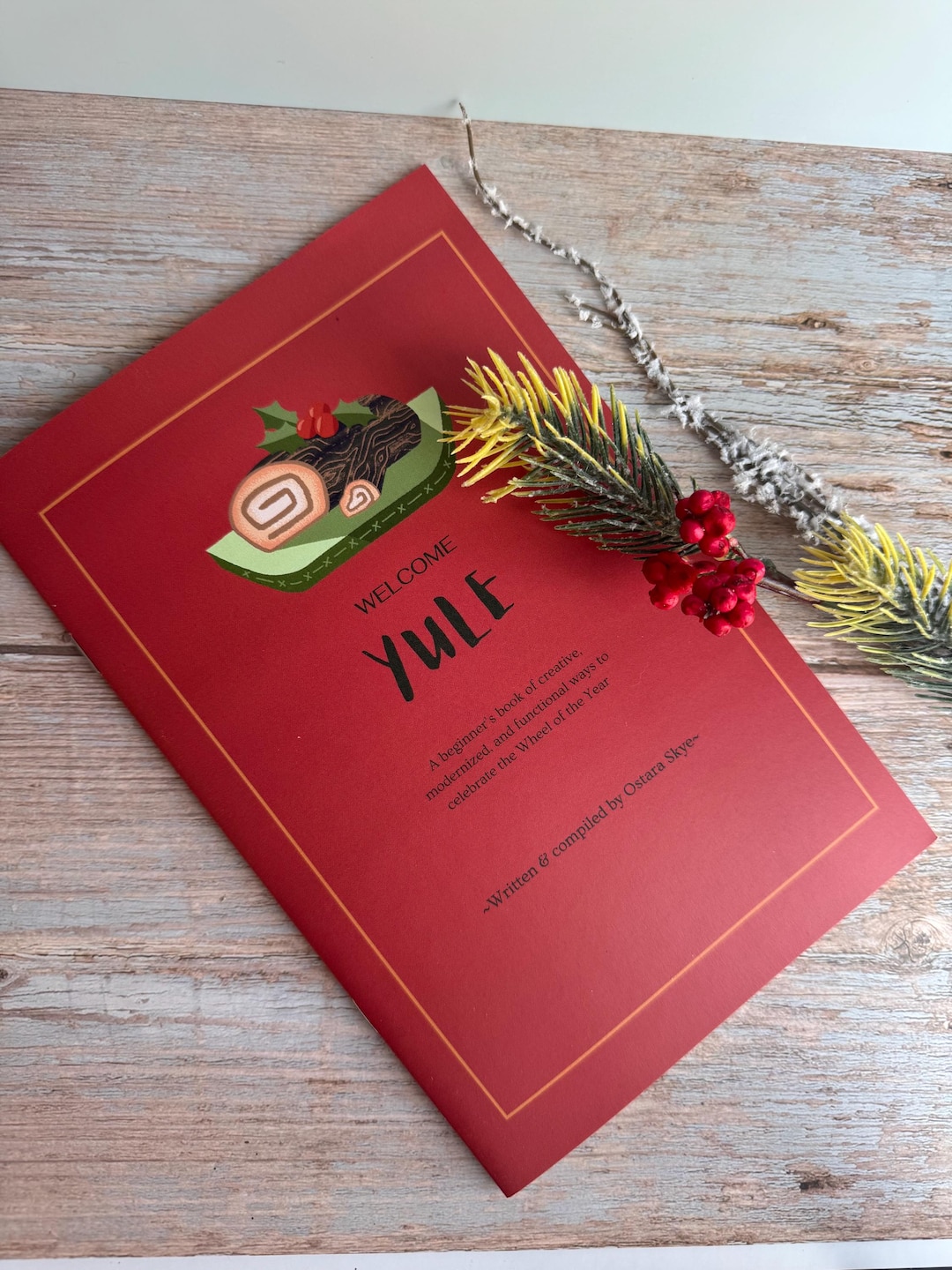 Welcome Yule Booklet-beginners Activity-wheel of the Year Booklet ...