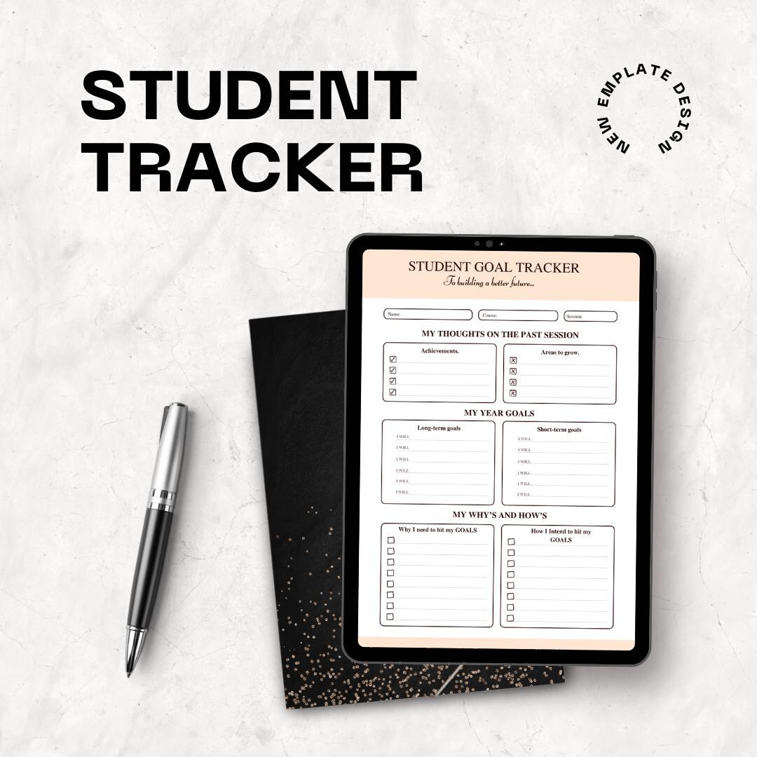 Goal Setting Planner Simple Goal Setting Spreadsheet, Digital Goal ...