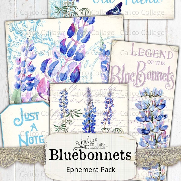 Texas Bluebonnet Stencil - Etsy