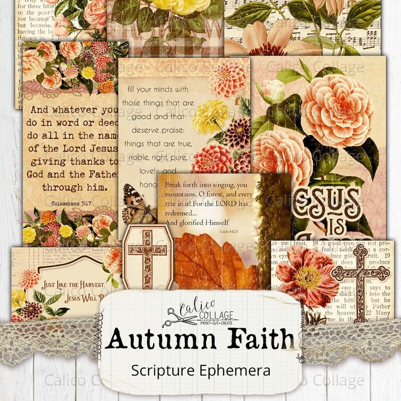 Christian Journal Ephemera - Etsy