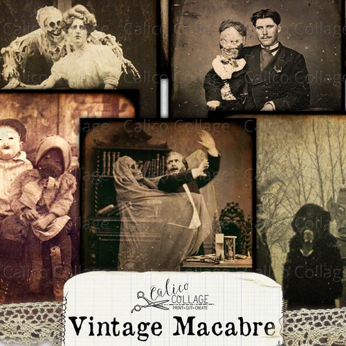 Macabre Coffin Tags Printable Junk Journal Tags Ephemera - Etsy