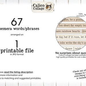 Whimsical Ephemera Words for Junk Journals, Unique Words Junk Journal ...