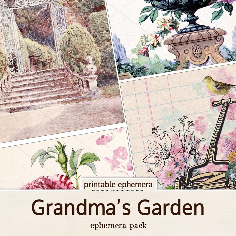 Ephemera Packs - Etsy