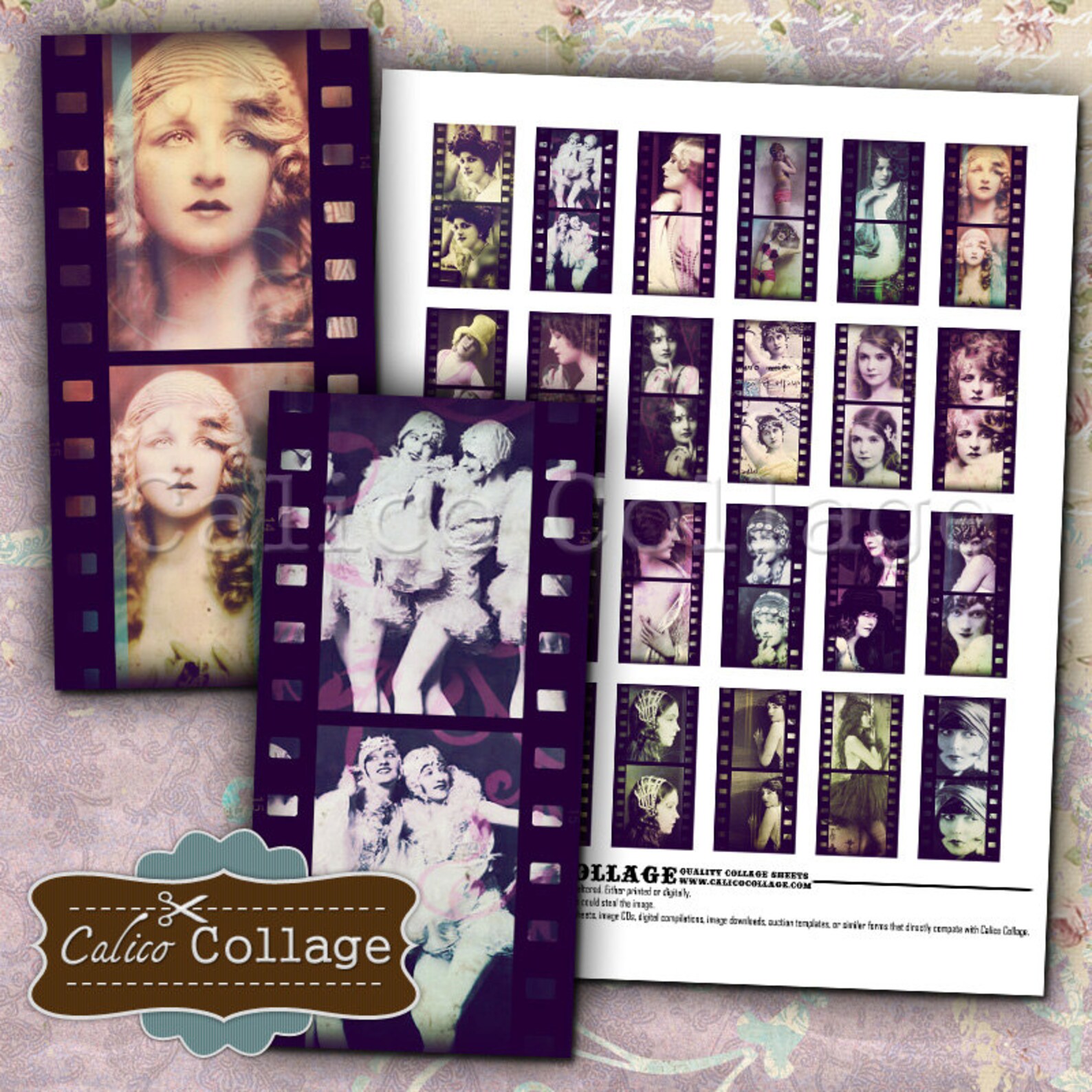 Movie Stars Digital Collage Sheet 1x2 Domino Images for - Etsy