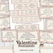 Valentine Sentiments Junk Journal Printable Ephemera Words, Valentine ...