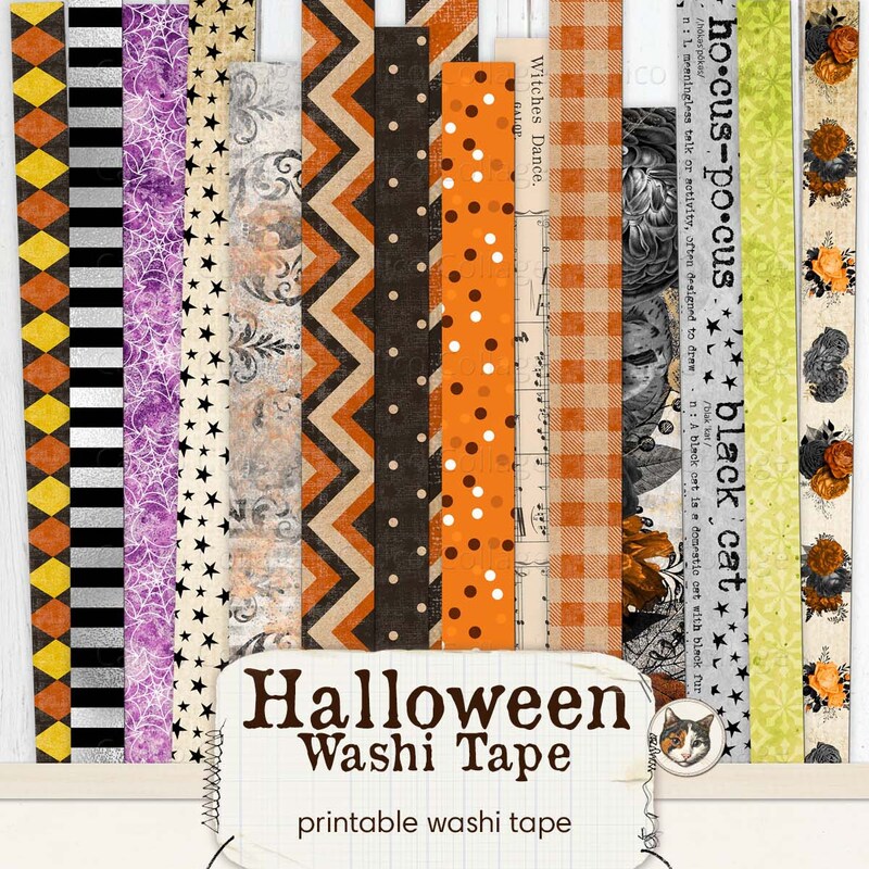 Halloween Washi Tape - Etsy
