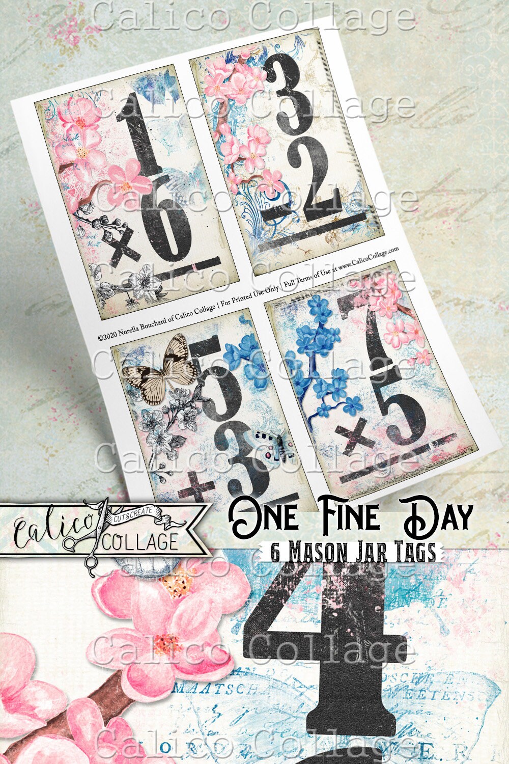Printable Junk Journal Flashcards Ephemera Pack so She Did - Etsy