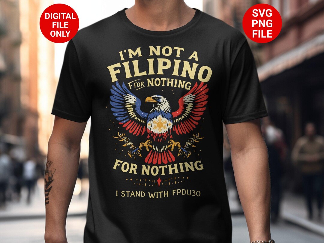 Duterte Design 2025 for T-shirt, Filipino Pride Design 2025 ...