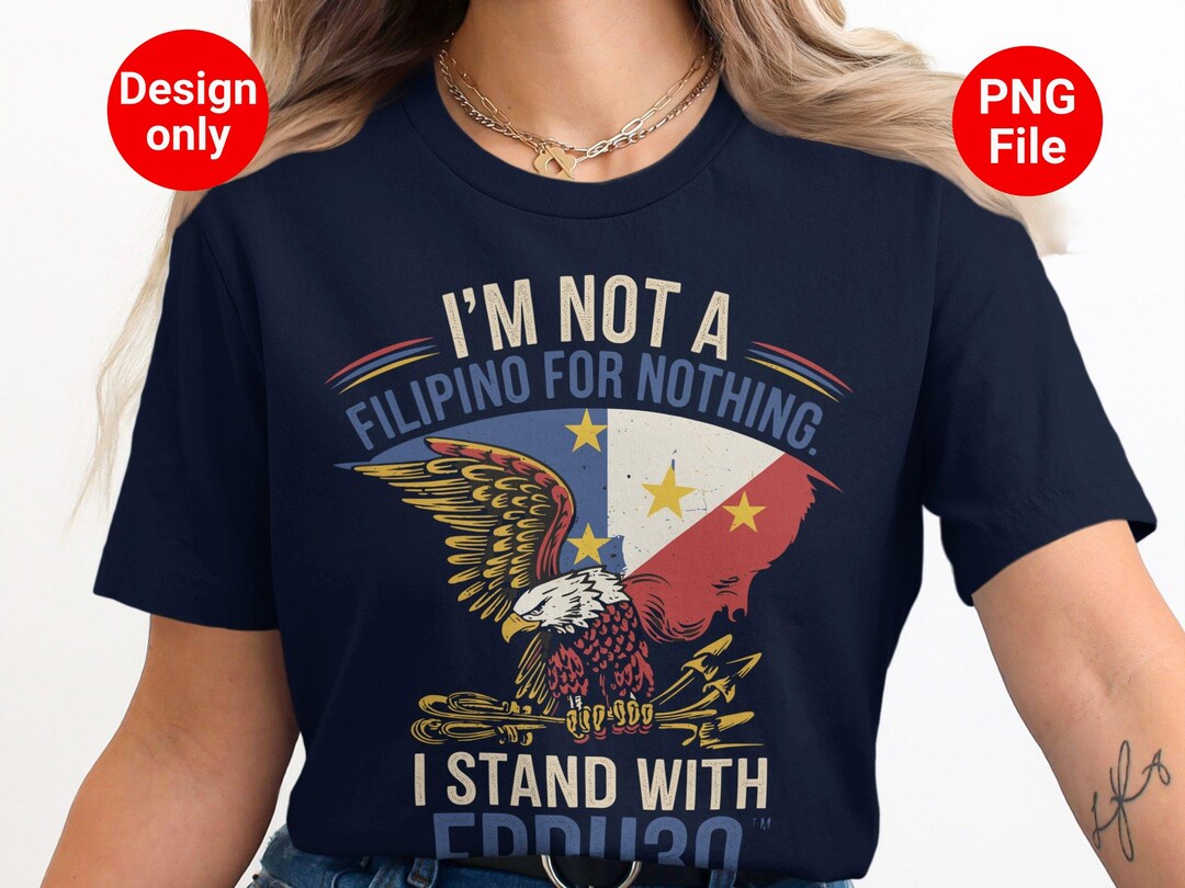 Duterte Support Shirt Design 2025, Du30 Shirt Design, Patriotic ...