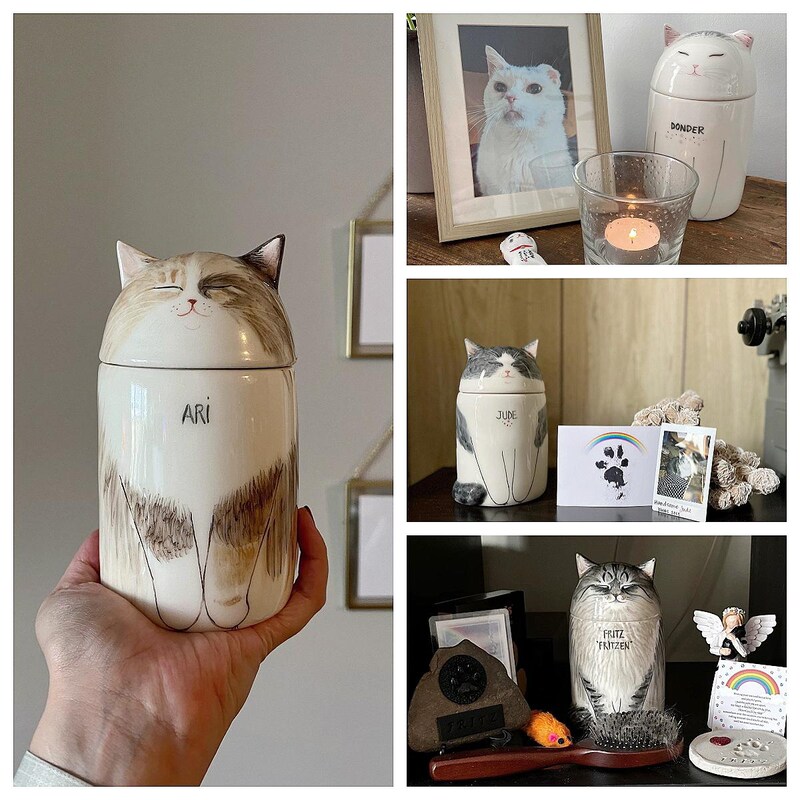 Cat Urn - Etsy