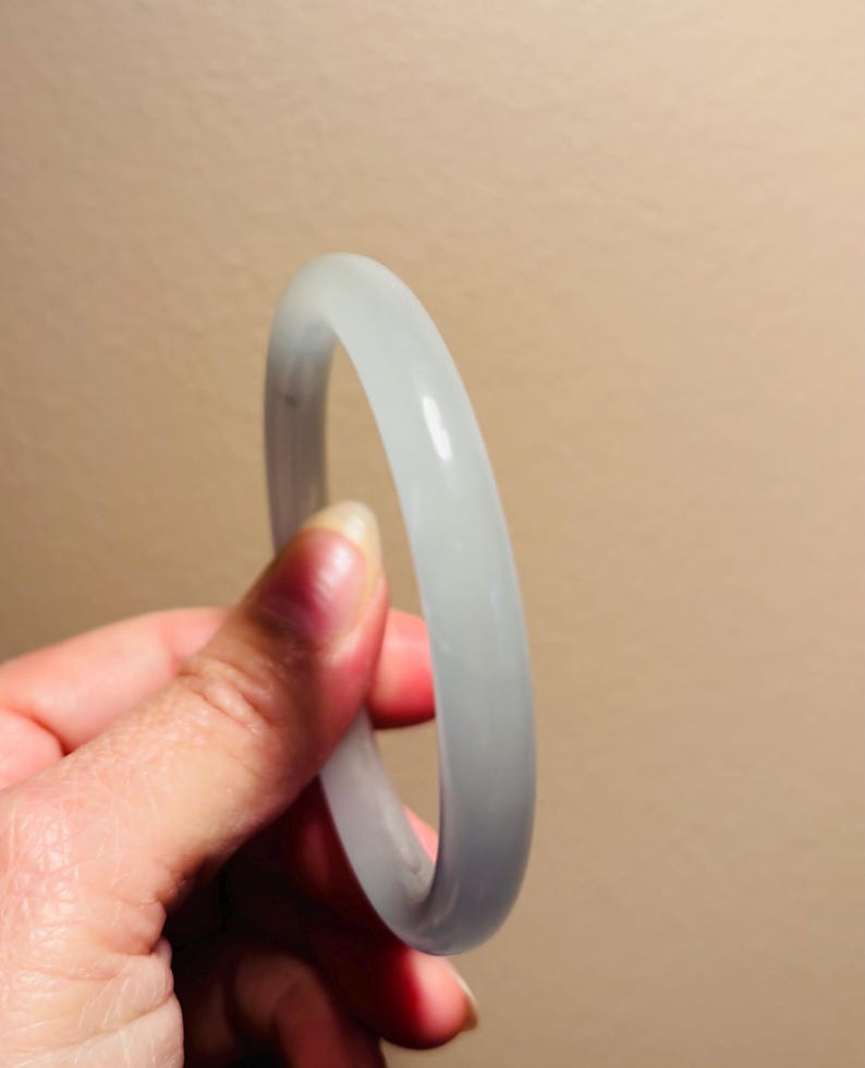 58mm Natural Jadeite Jade Bangle Bracelet No 023 - Etsy