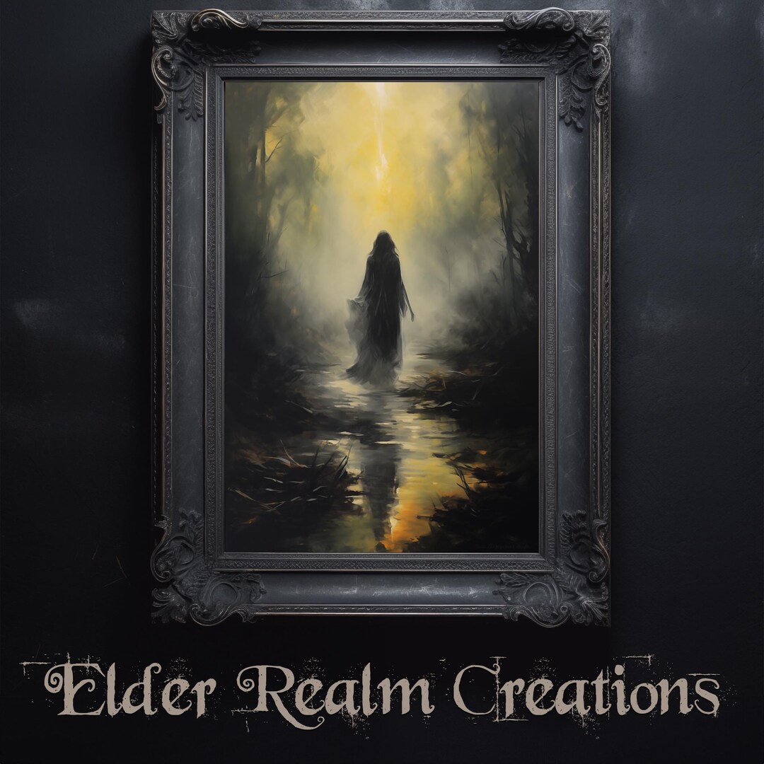 Swamp Wraith # Digital Art for Download. Phantom Ghost in the Mist ...