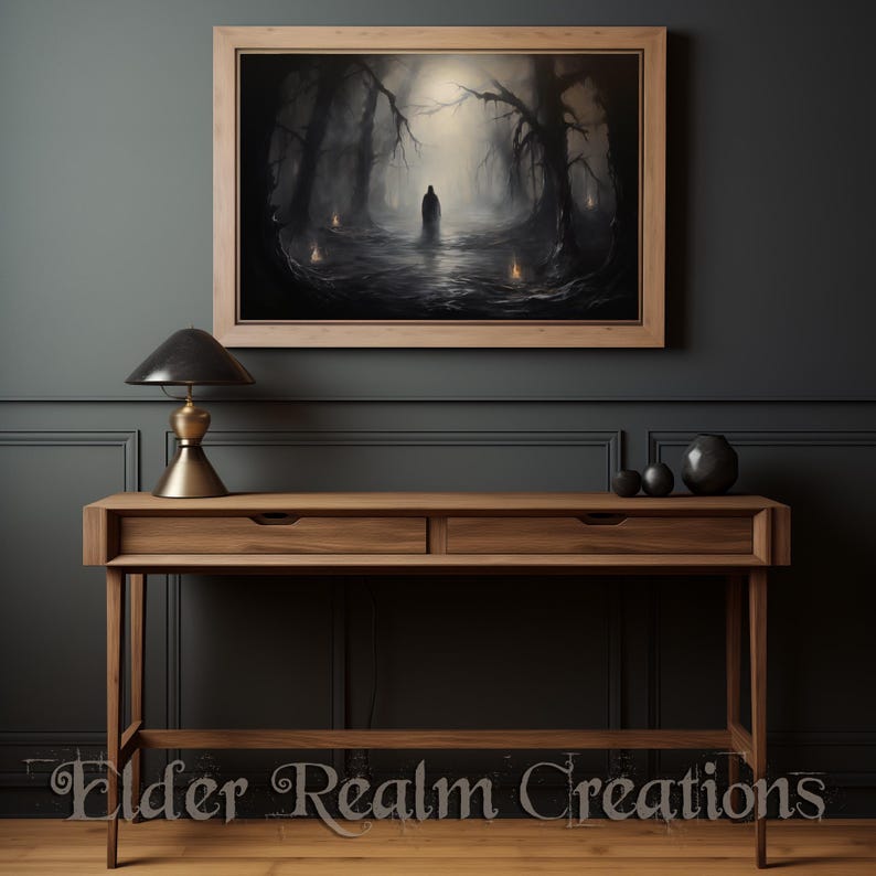 Swamp Wraith # Digital Art for Download. Ugly Stinky Wetlands. Dirty ...