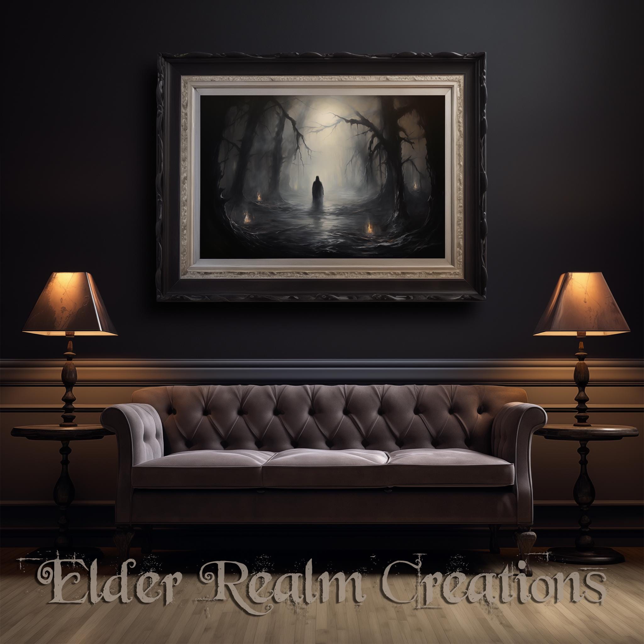 Swamp Wraith # Digital Art for Download. Ugly Stinky Wetlands. Dirty ...