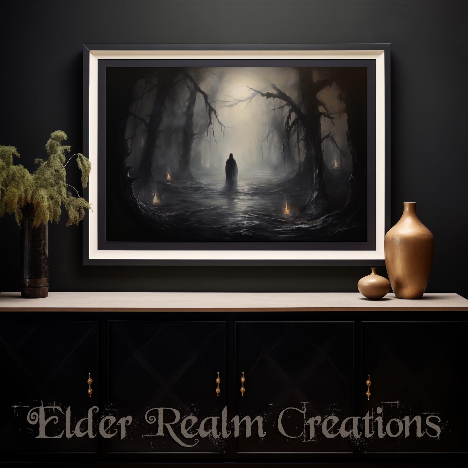 Swamp Wraith # Digital Art for Download. Ugly Stinky Wetlands. Dirty ...