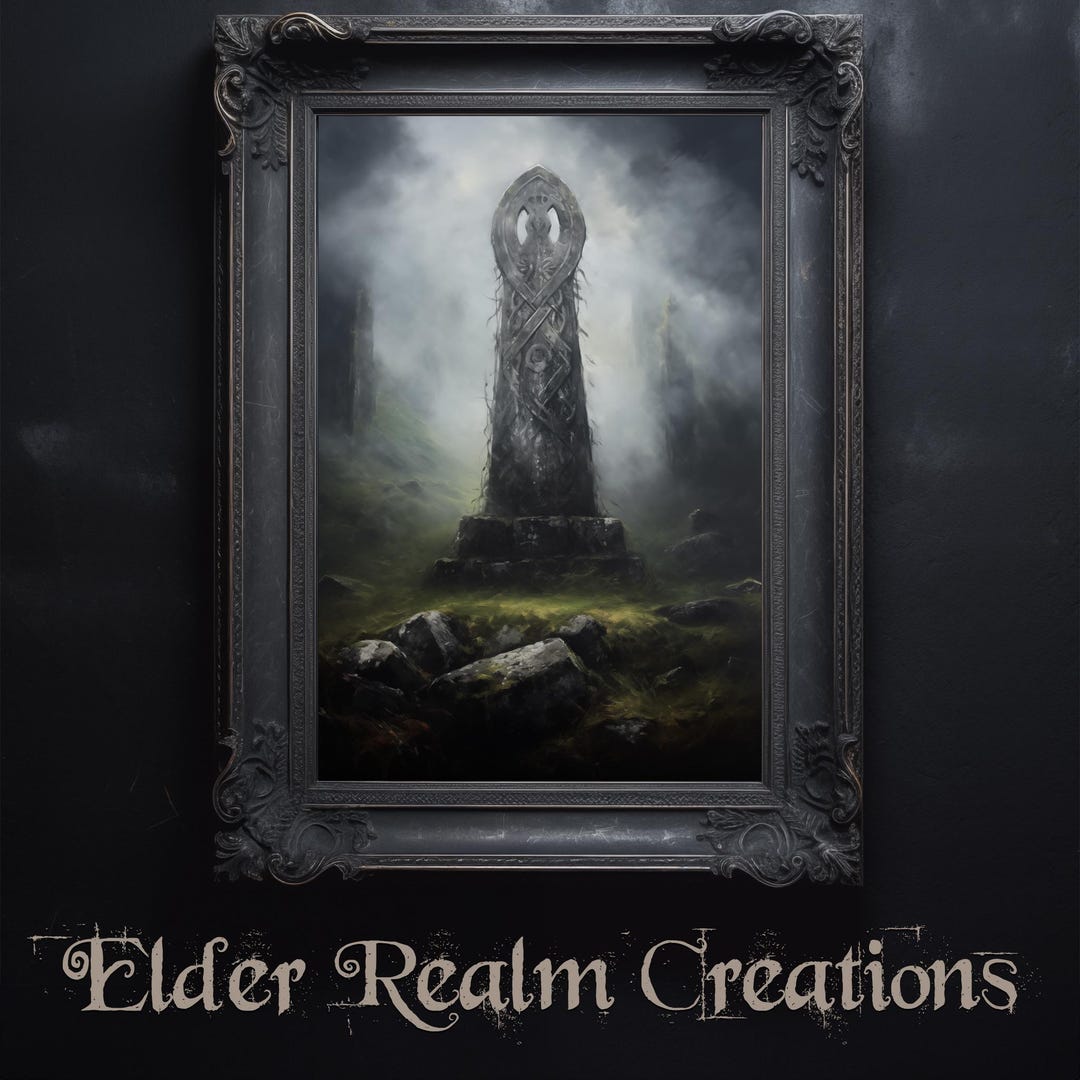 Eternal Pillar # Digital Art for Download. Ancient Stones. Mystical ...