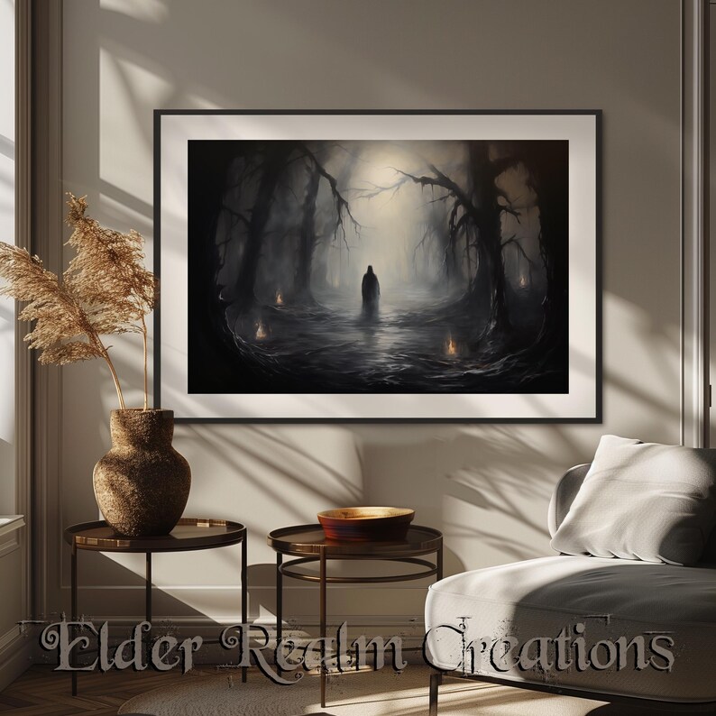 Swamp Wraith # Digital Art for Download. Ugly Stinky Wetlands. Dirty ...