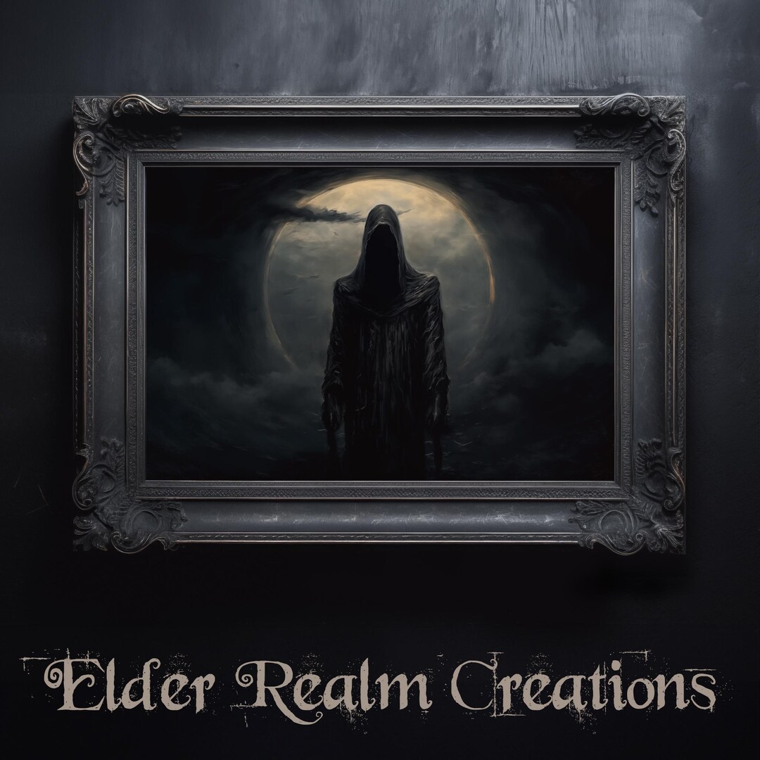 Moon Eclipsed # Digital Art for Download. Ethereal Wraith Specter ...