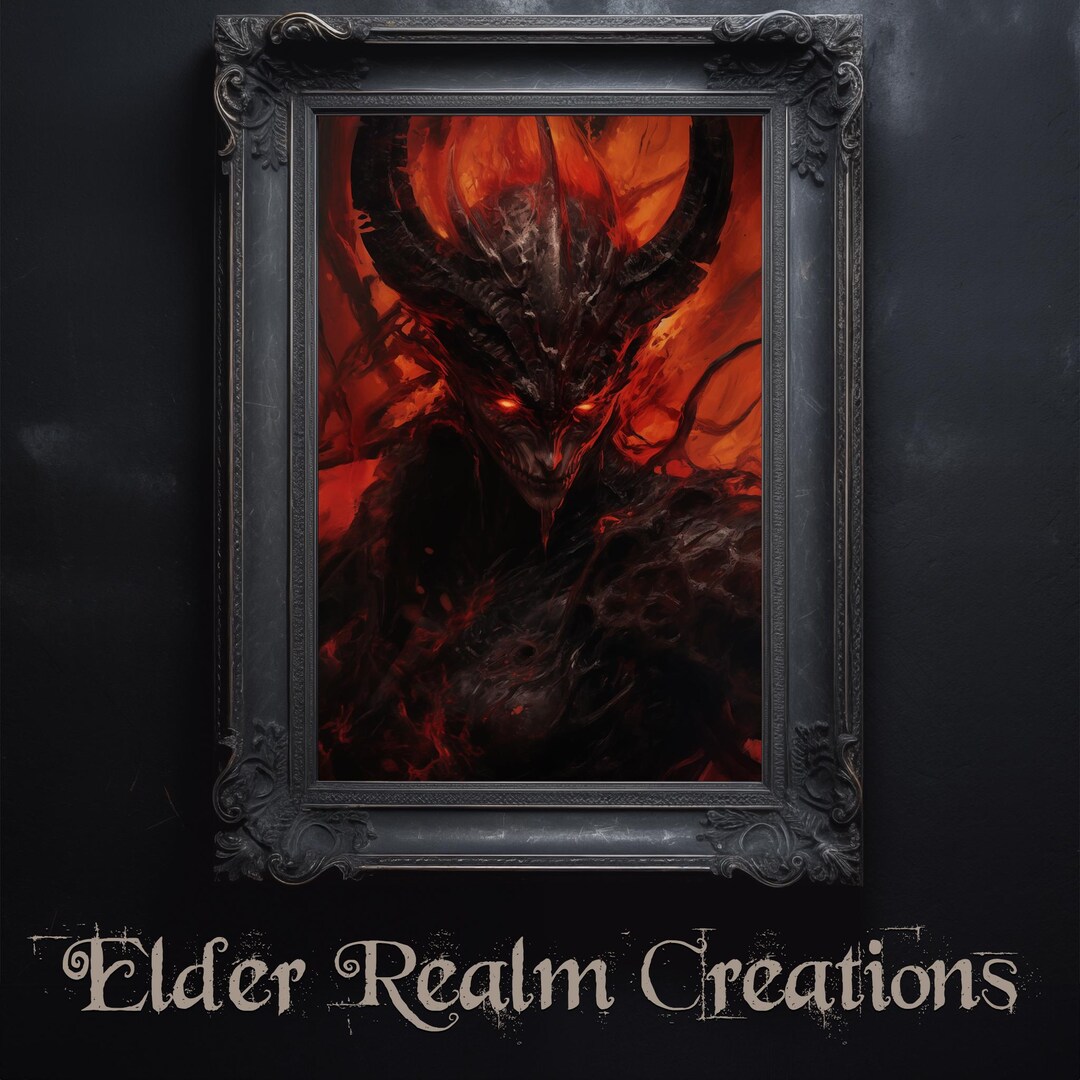 Legion Commander # Digital Art for Download. Infernal Demon Soldier ...