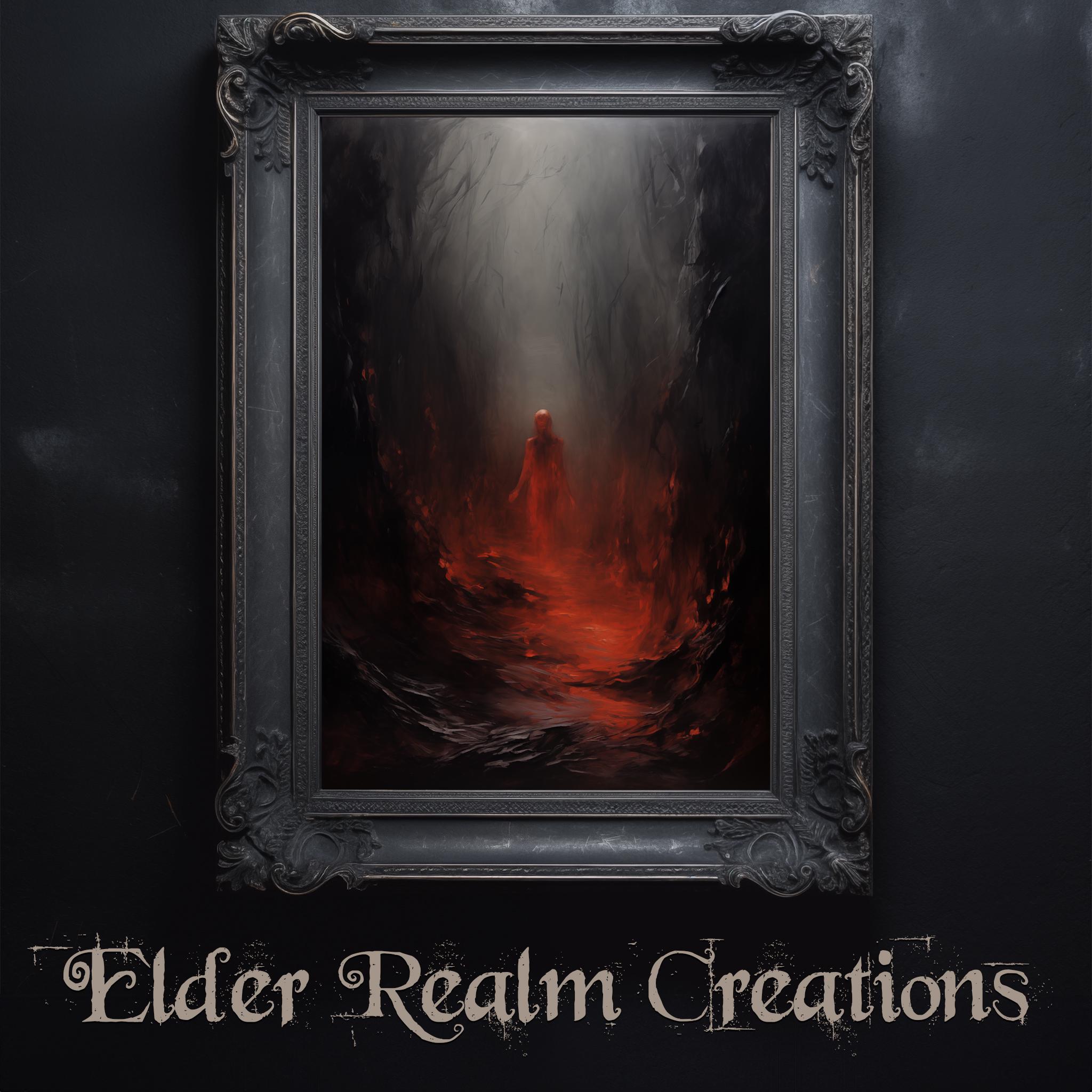 Blood Wraith # Digital Art for Download. Bloody Ghost in the Forest ...