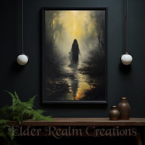 Swamp Wraith # Digital Art for Download. Phantom Ghost in the Mist ...