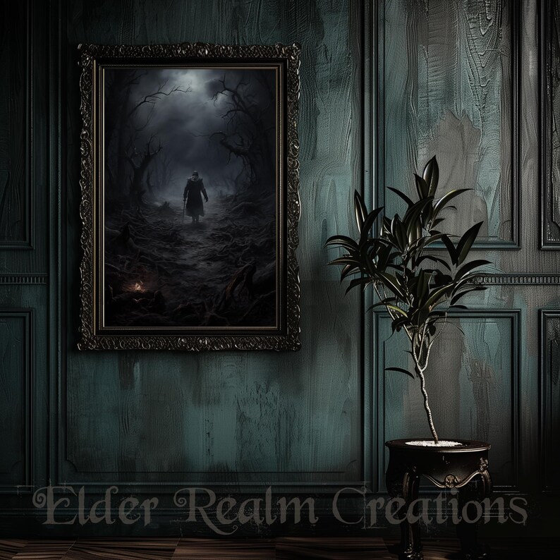 Long Walk Home # Digital Art for Download. Trail of the Doomed. Scary ...