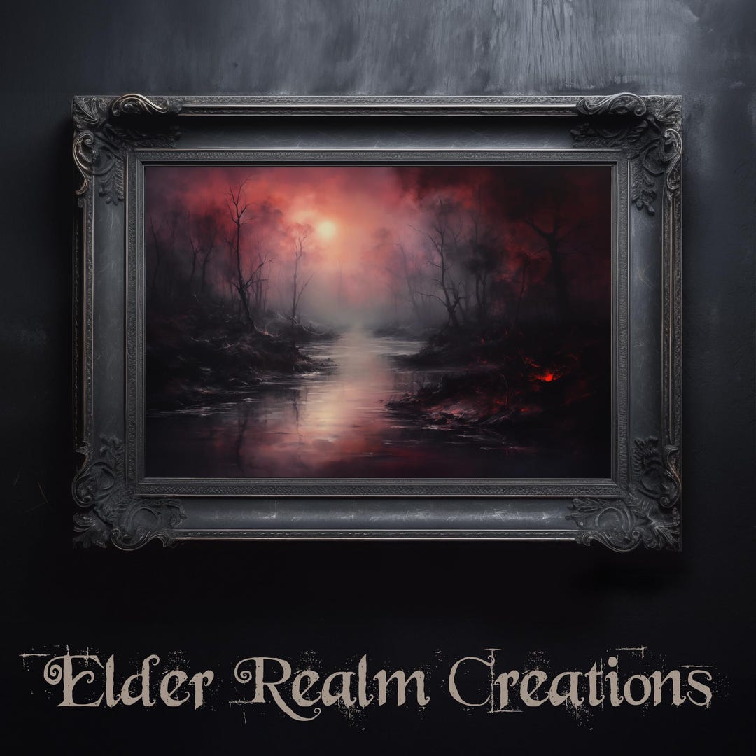 Plagued Swamp # Digital Art for Download. Ugly Stinky Wetlands. Dirty ...