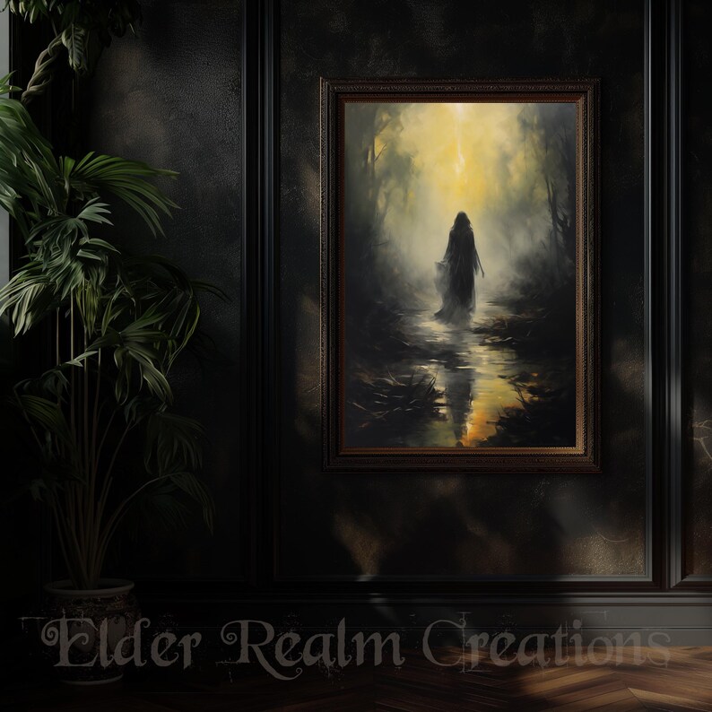 Swamp Wraith # Digital Art for Download. Phantom Ghost in the Mist ...