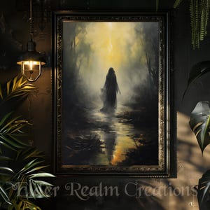 Swamp Wraith # Digital Art for Download. Phantom Ghost in the Mist ...