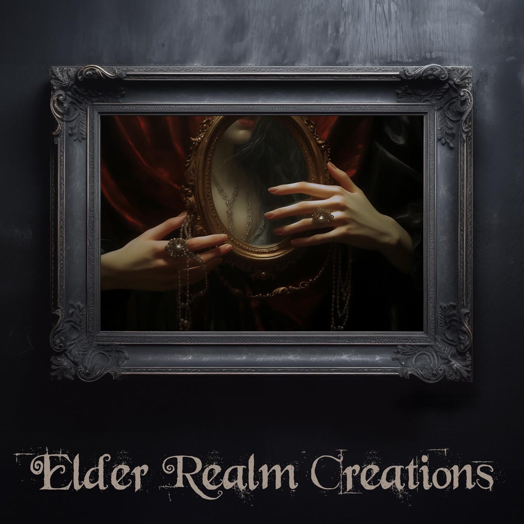 Glimpse of the Past # Digital Art for Download. Reflection of Former ...