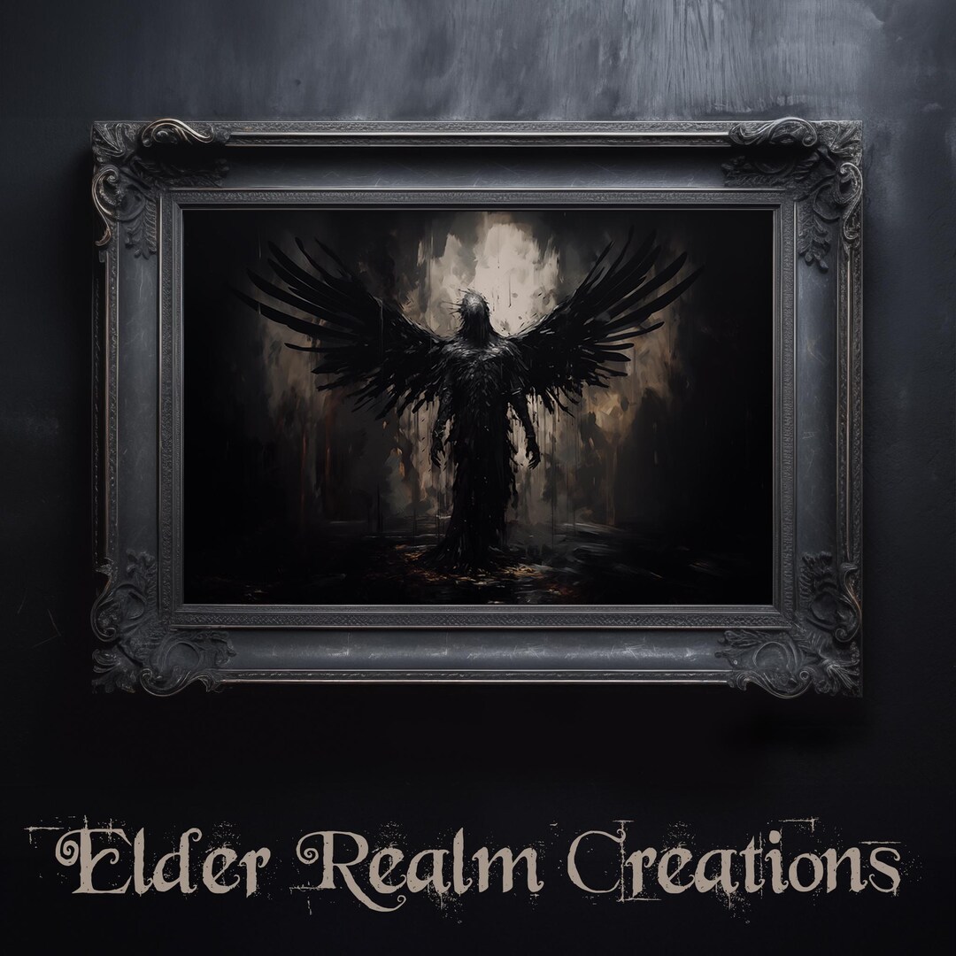 Ashes and Dust # Digital Art for Download. Fallen Corrupted Angel ...