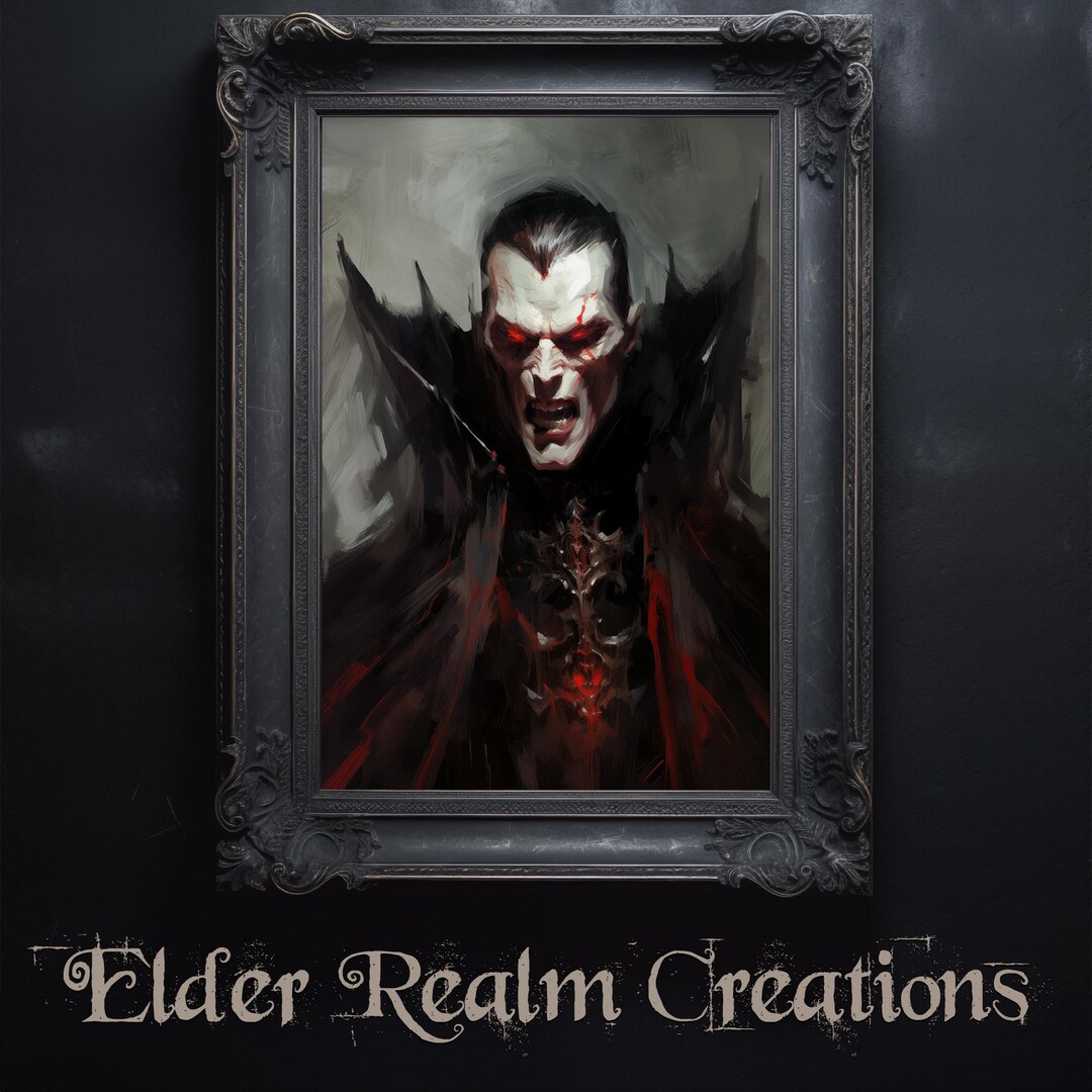 Vampire Lord # Digital Art for Download. Highborn Vampire. Noble ...