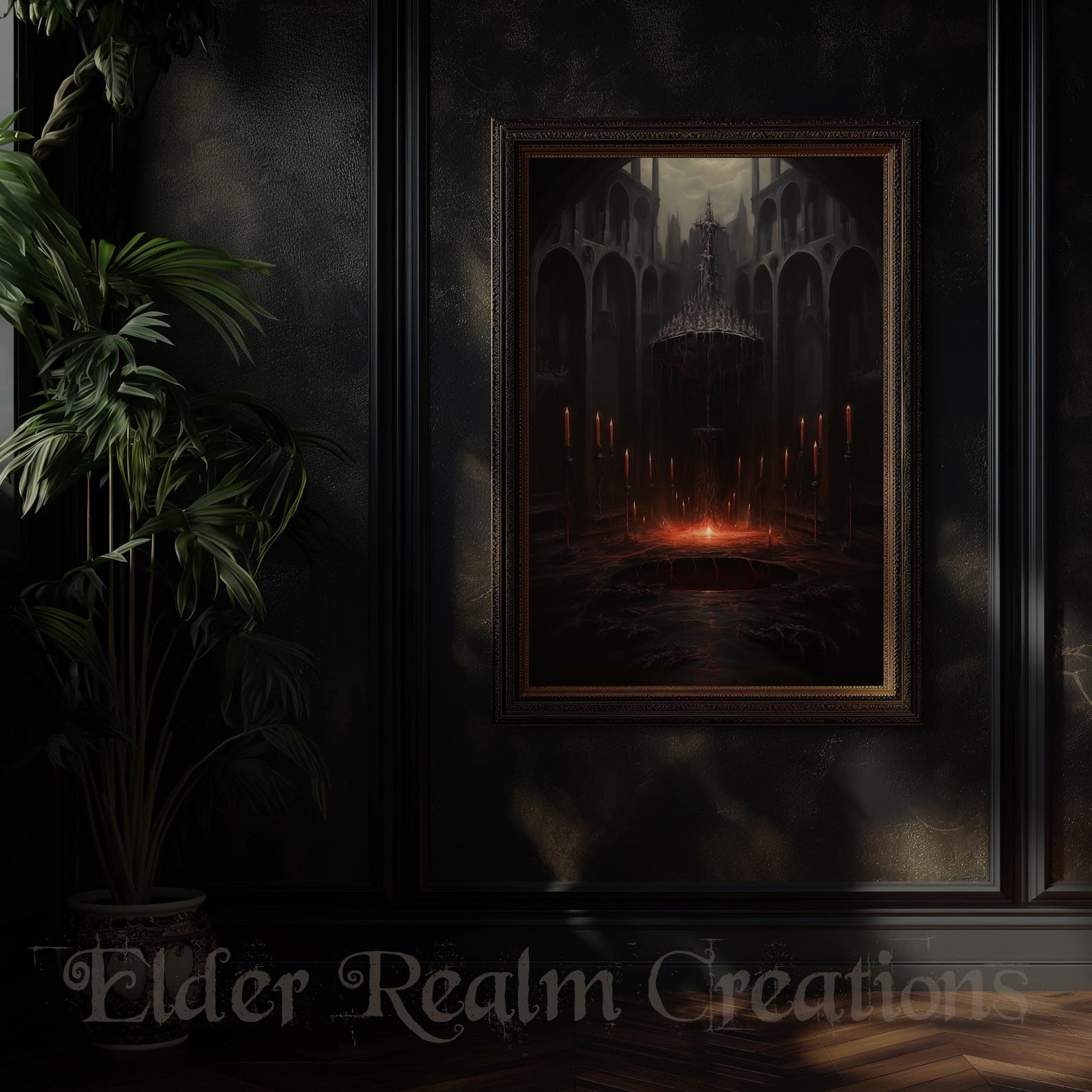 Sacrificial Pit Digital Art for Download. Place of Cult. Victorian ...