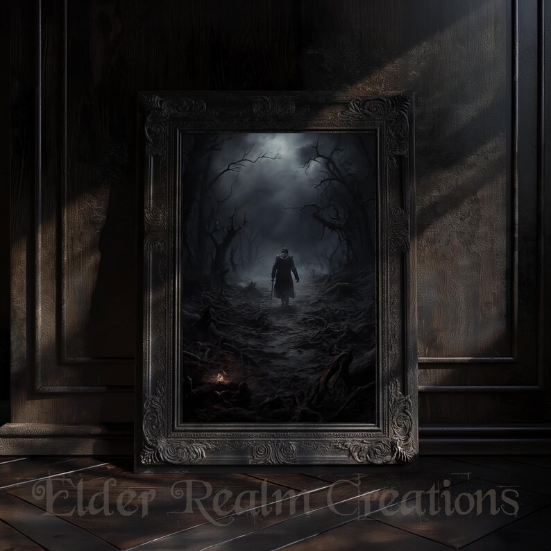 Long Walk Home # Digital Art for Download. Trail of the Doomed. Scary ...