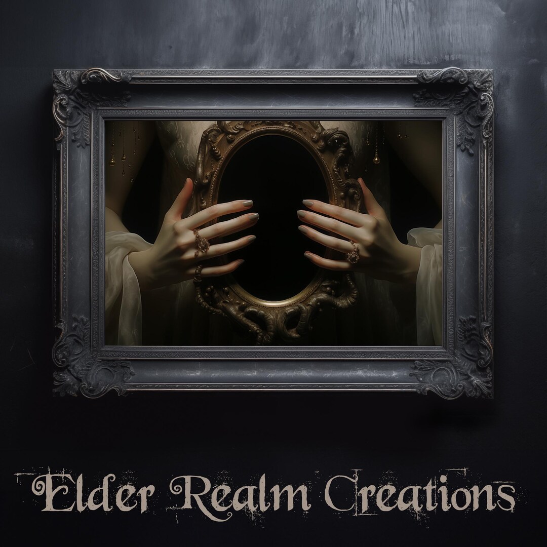 Nothing to Reflect # Digital Art for Download. Reflection of the Void ...