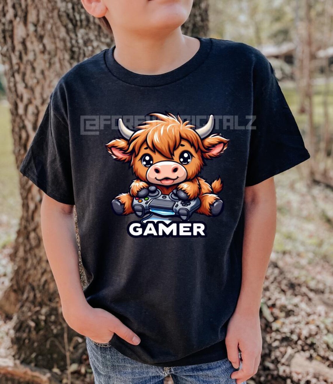 Gamer Png, Youth Png, Highland Cow Baby Png, Boy Png, Kid Png, Gaming ...
