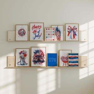 Fourth of July 20+ Bundle, America Wall Art, American Flag Printable ...
